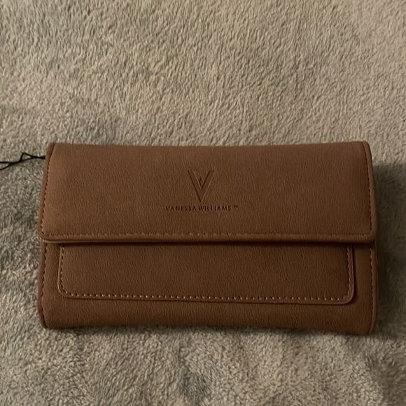 Vanessa Williams | Bags | Vanessa Williams Suede Wallet | Poshmark